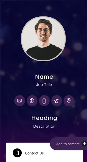 Create your digital business card with zuruni | #1 digital business card